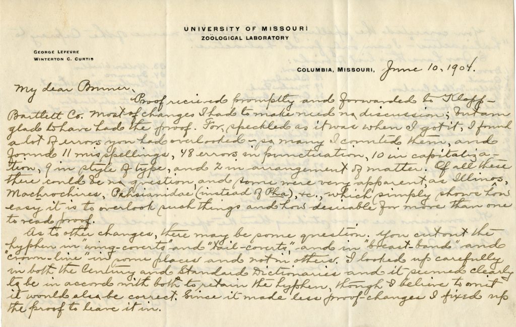 NOU, Robert Wolcott, Letter, 1904, June 10 | Great Nebraska